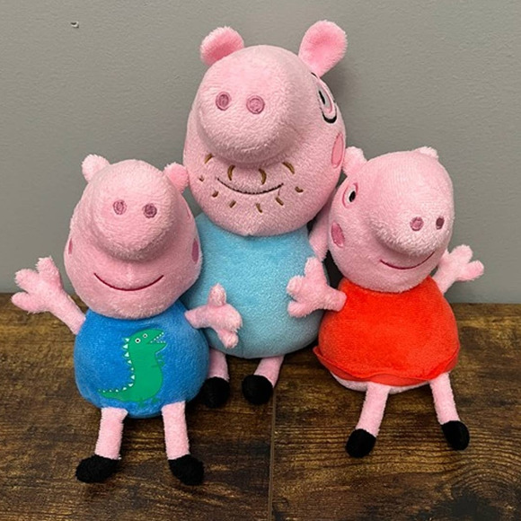 Peppa Pig | Toys | Peppa Pig Family Lot Of 3 Plush | Poshmark